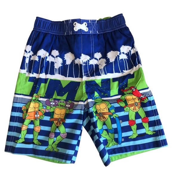 Swim | Teenage Mutant Ninja Turtles Toddler Boys Swim Trunks Surf Tmnt ...
